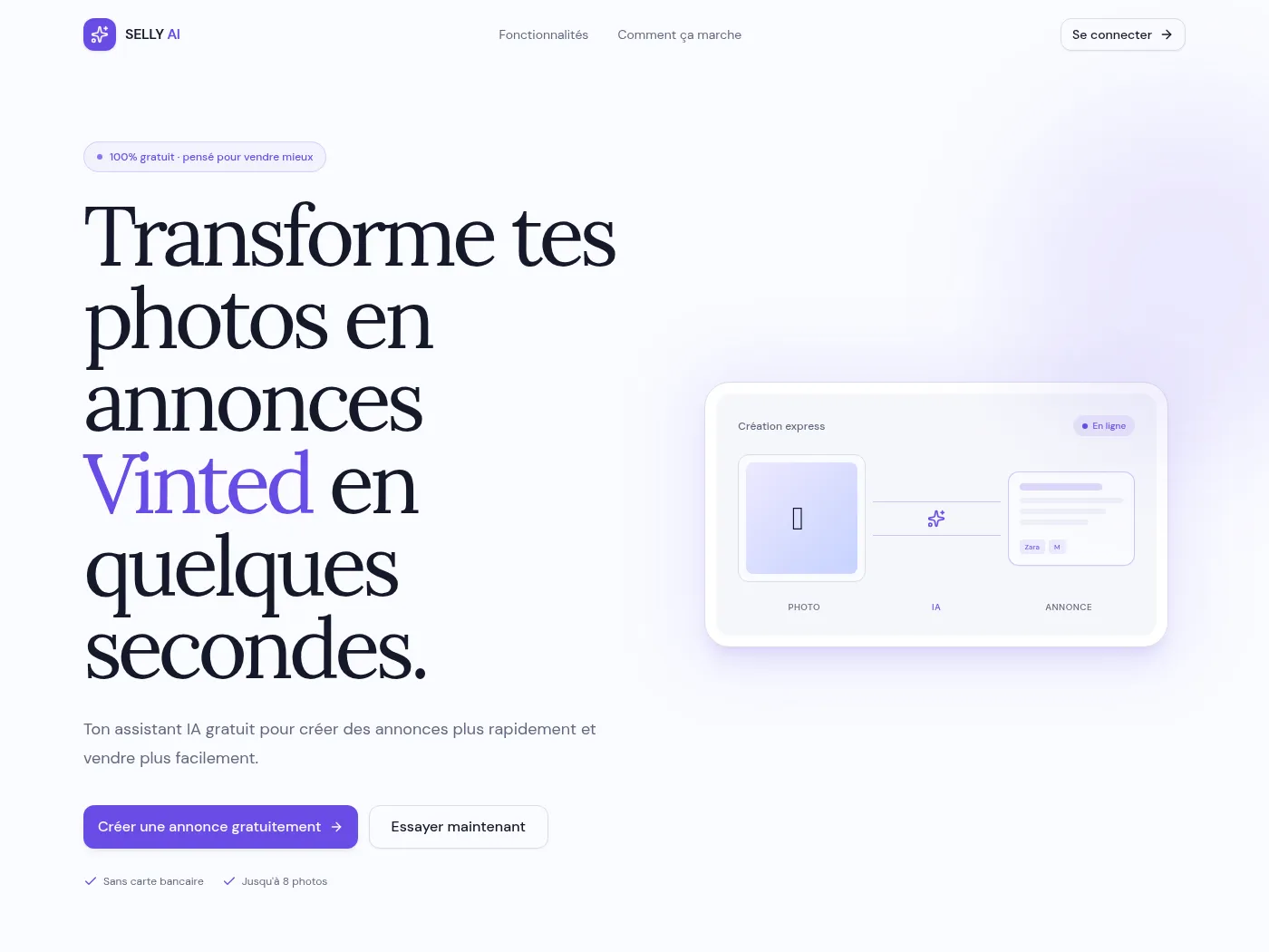 SELLY AI Listing Assistant