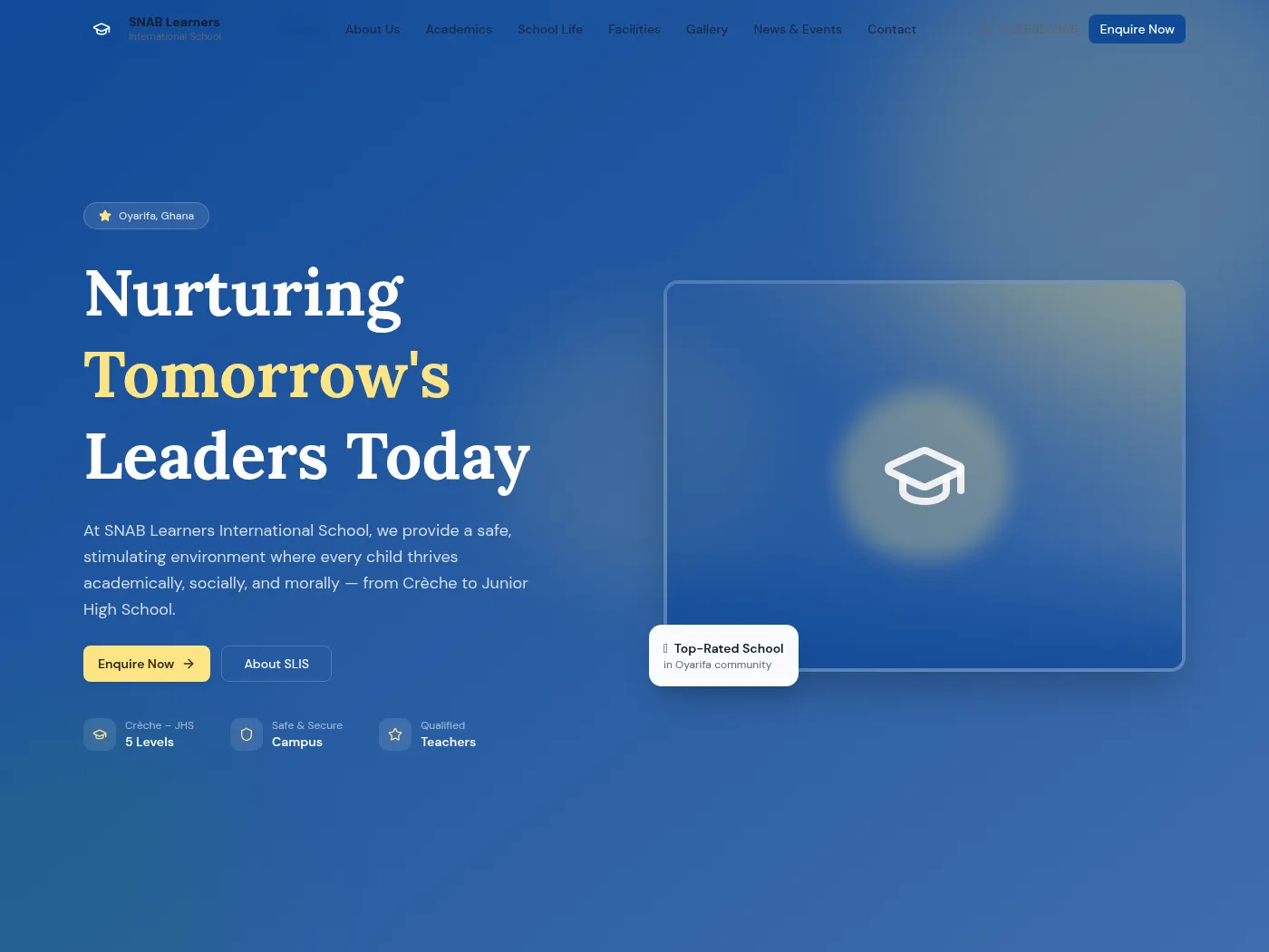 SLIS Premium School Site