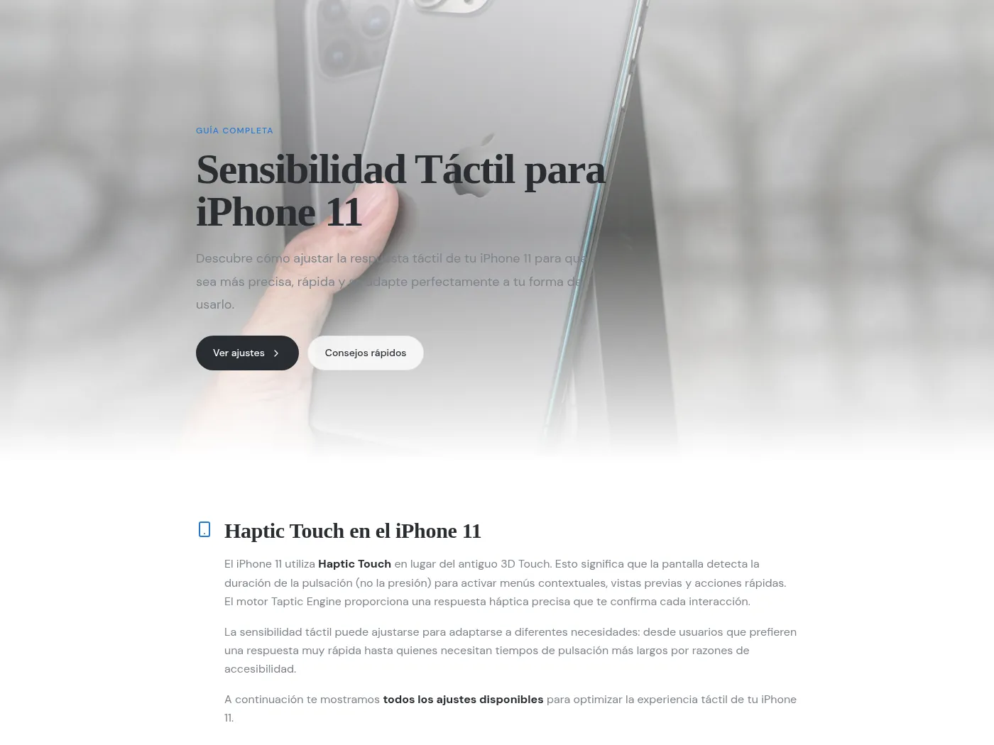 iPhone 11 Sensitivity Guide