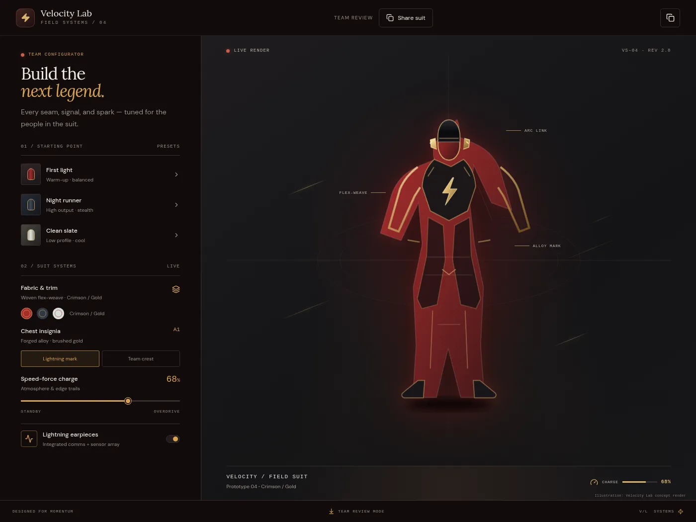 HeroSuit Simulator