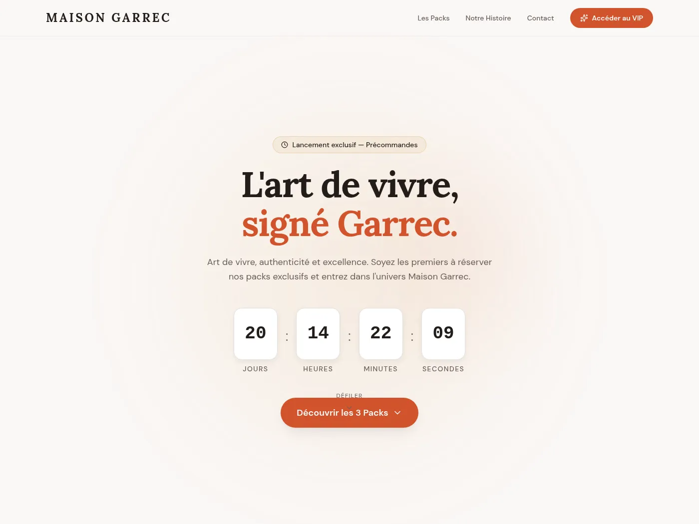 Maison Garrec Landing