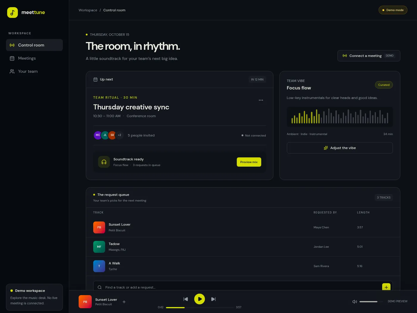 MeetTune AI Assistant