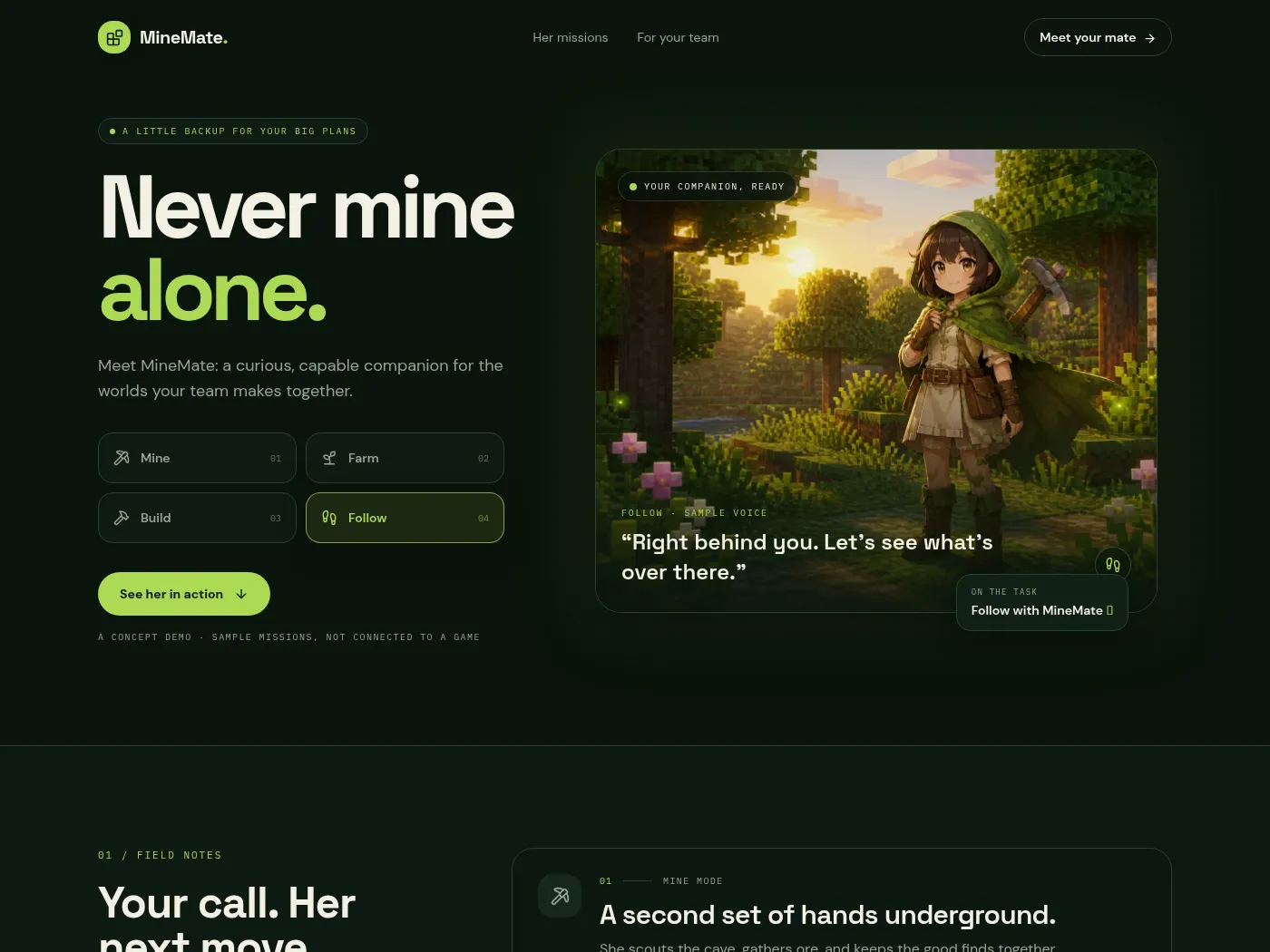 MineMate AI Companion