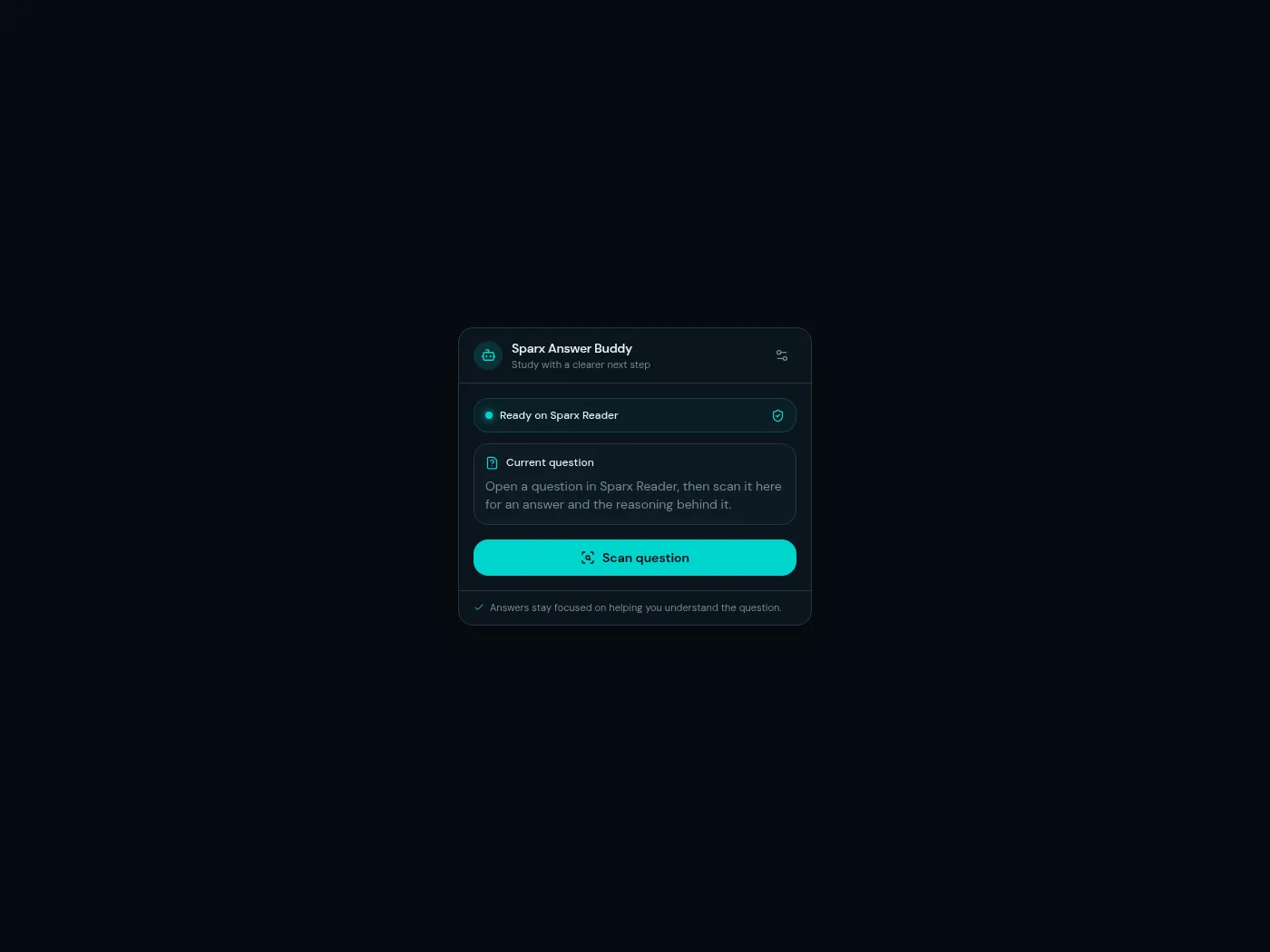 Sparx AI Answer Buddy