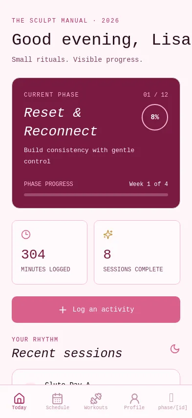 Manual Progress Logger
