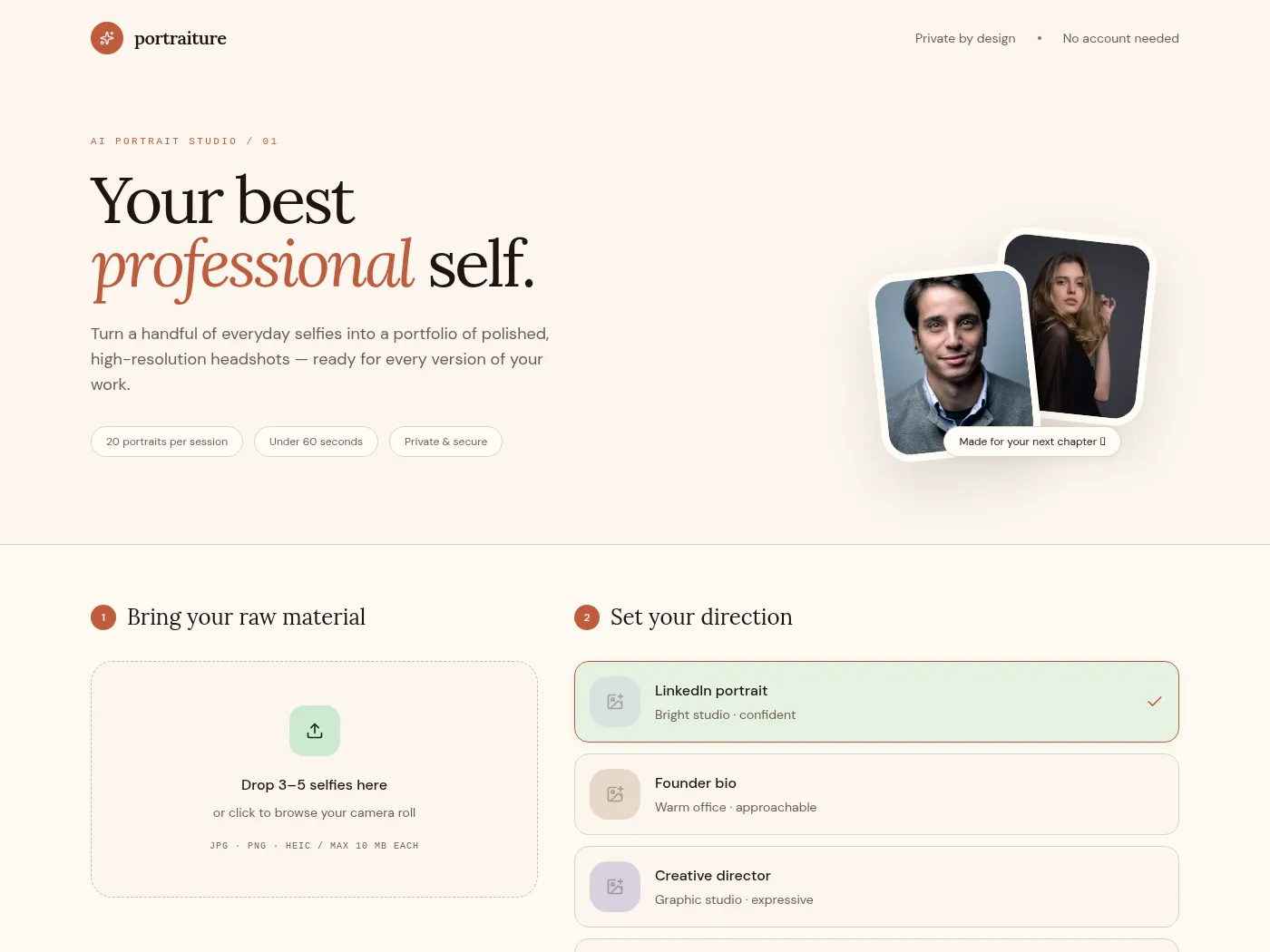 AI Headshot Studio