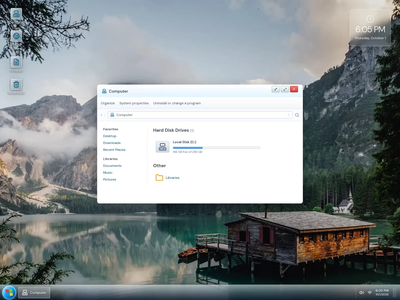 Win7 Web OS
