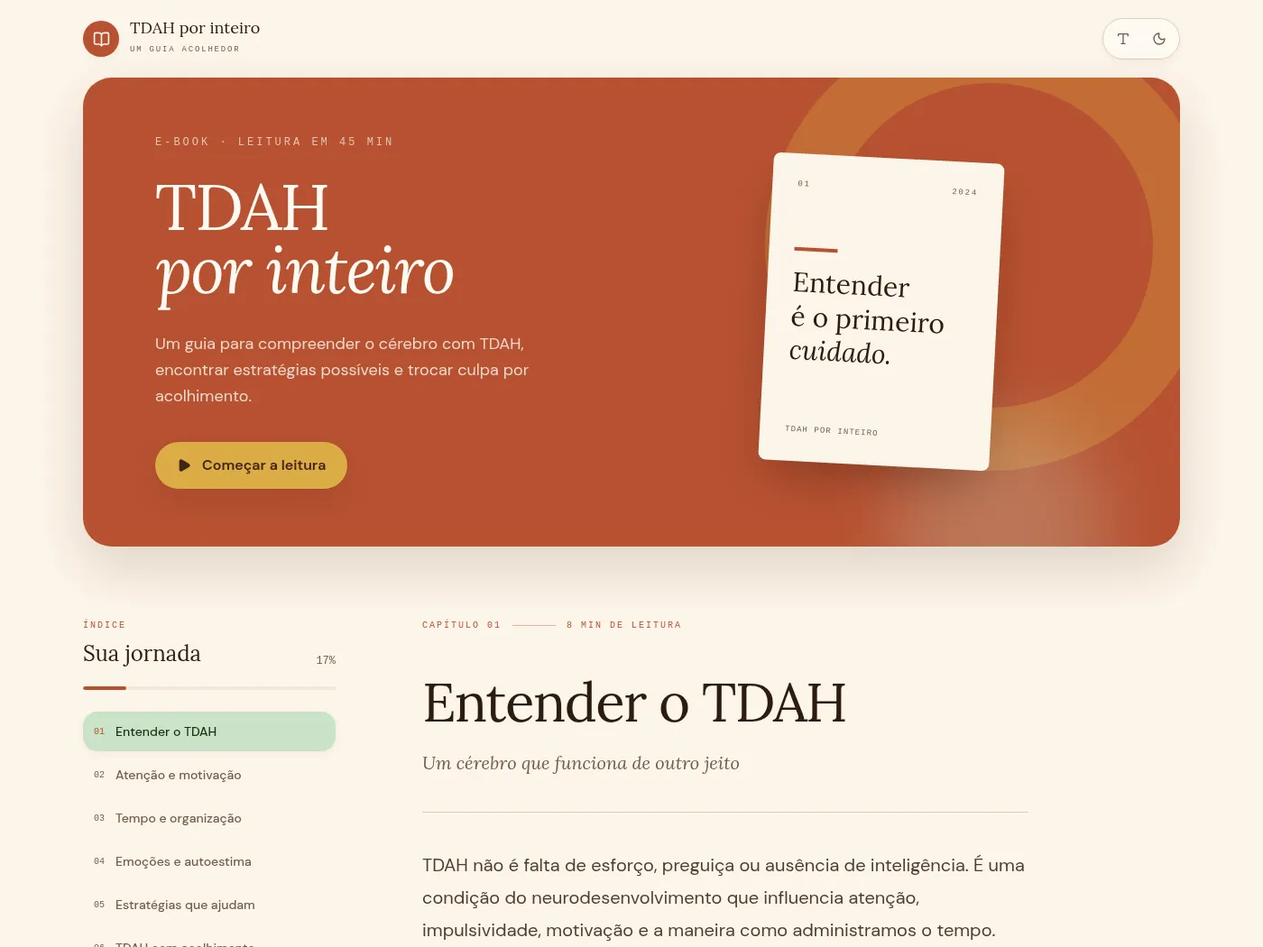 TDAH E-Book Builder