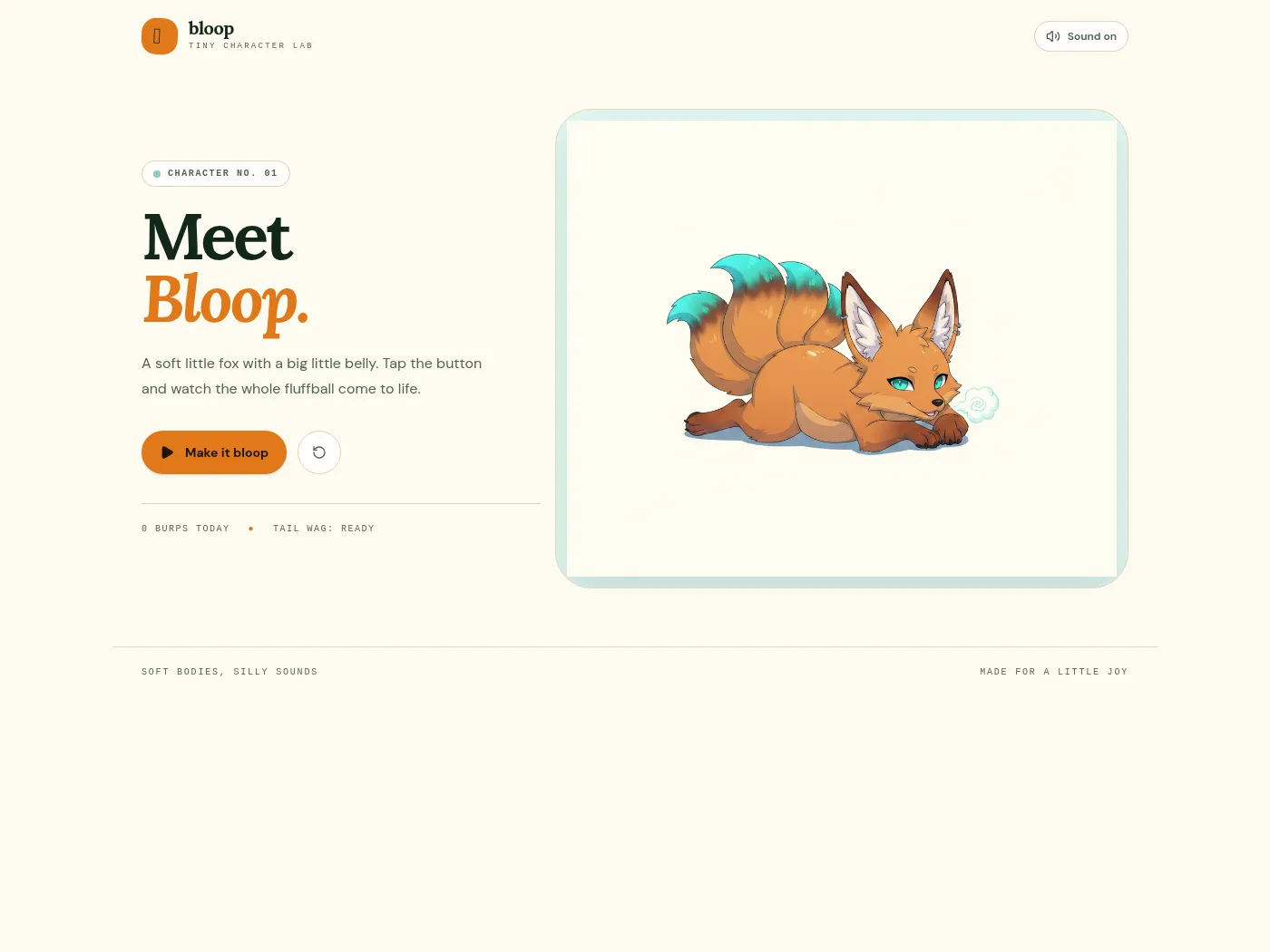 Animated Character Generator