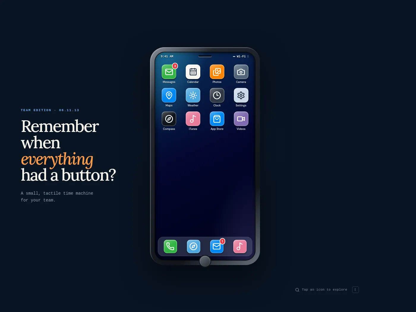 Retro iOS 6 Web App