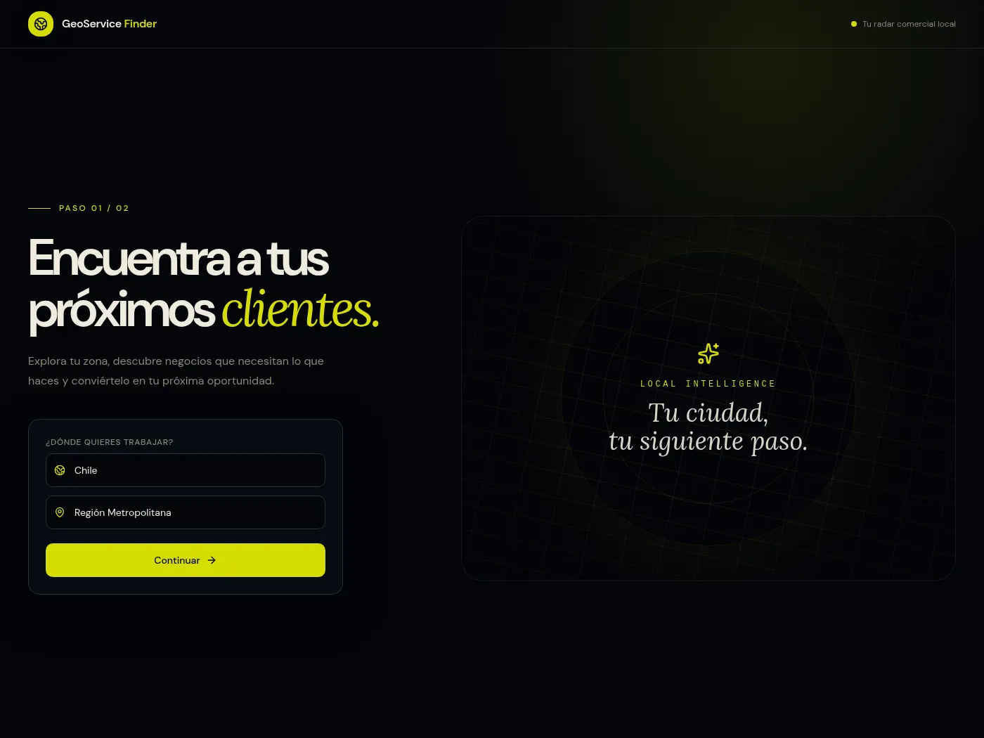 GeoService Finder