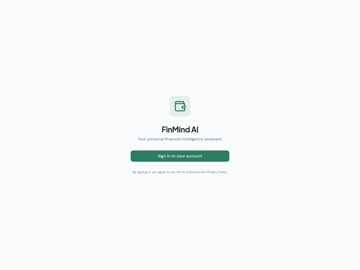 FinMind AI Advisor