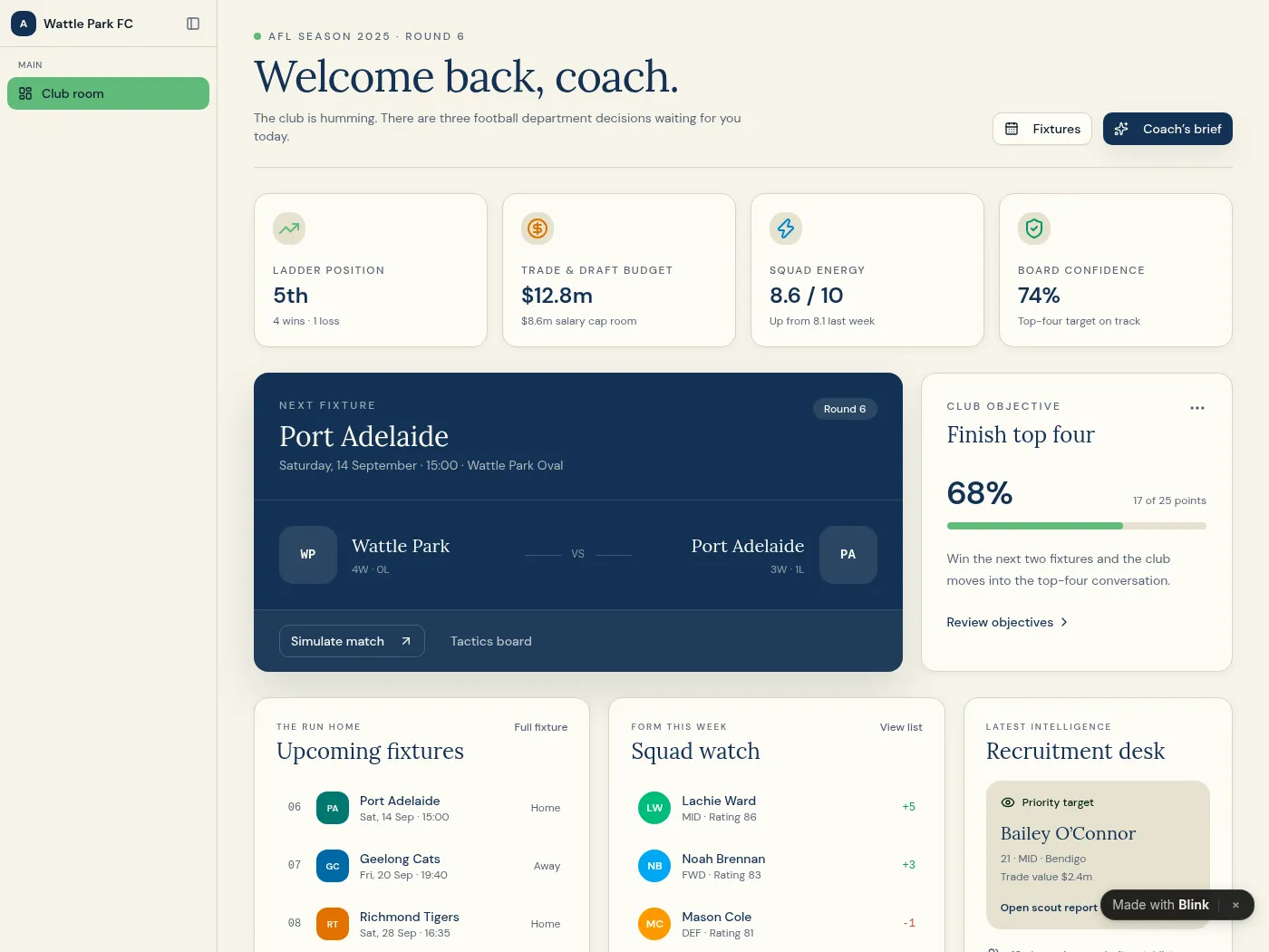 Soccer Manager Pro
