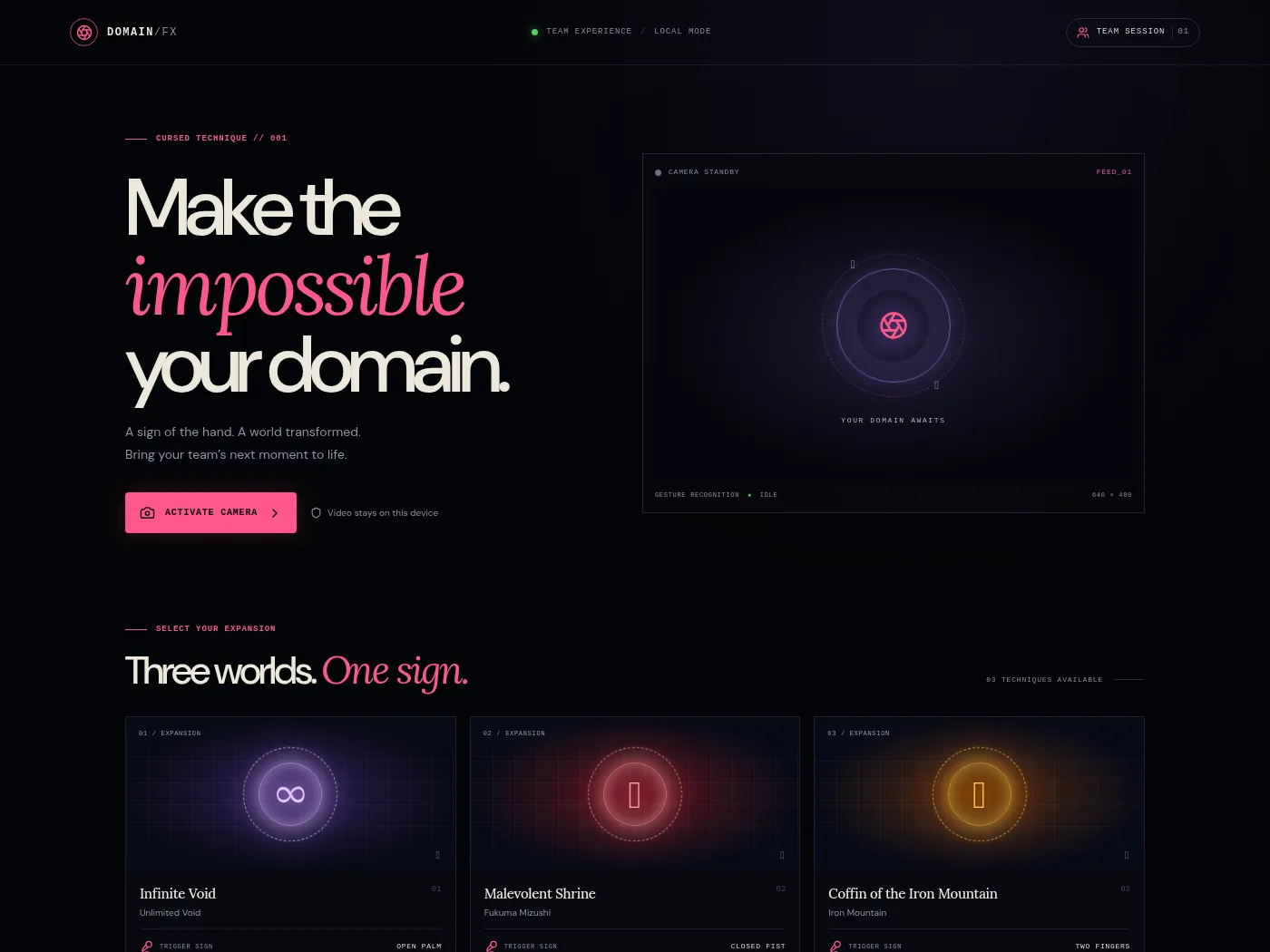 Domain Expansion FX