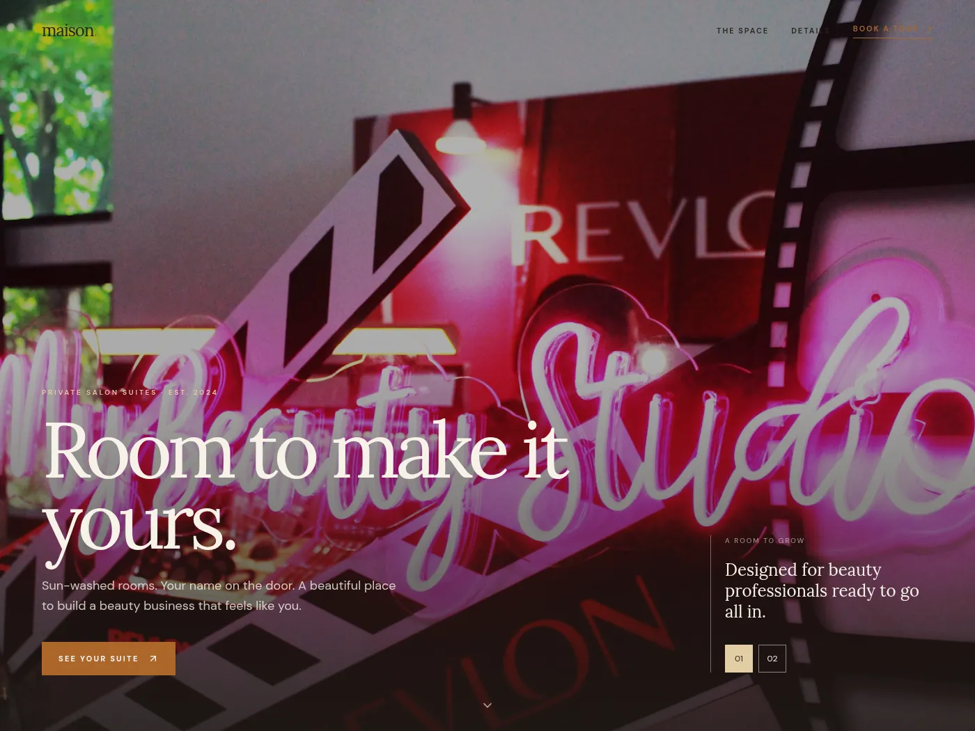 Salon Suites Showcase