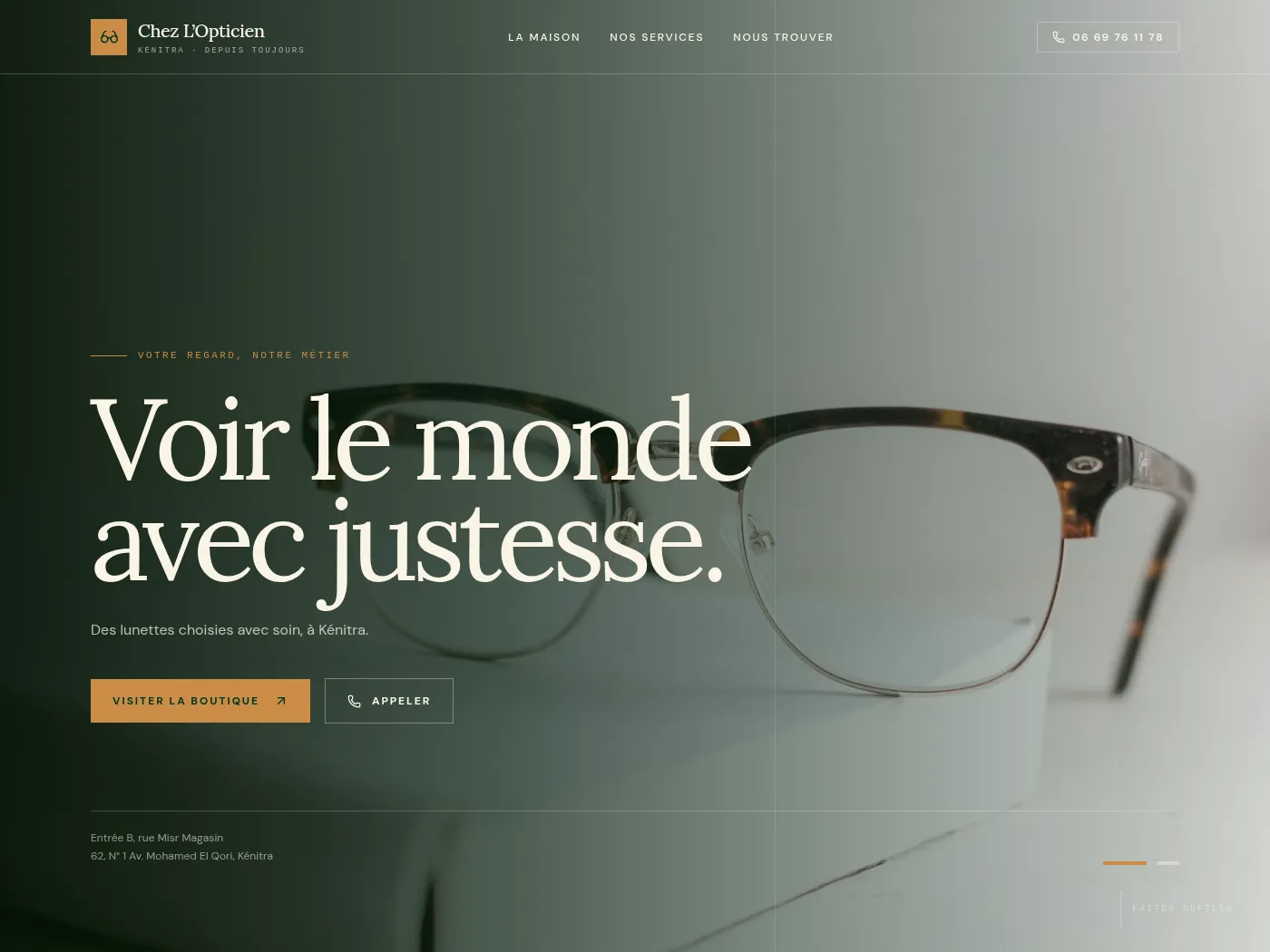 Optic Kénitra Web Portal