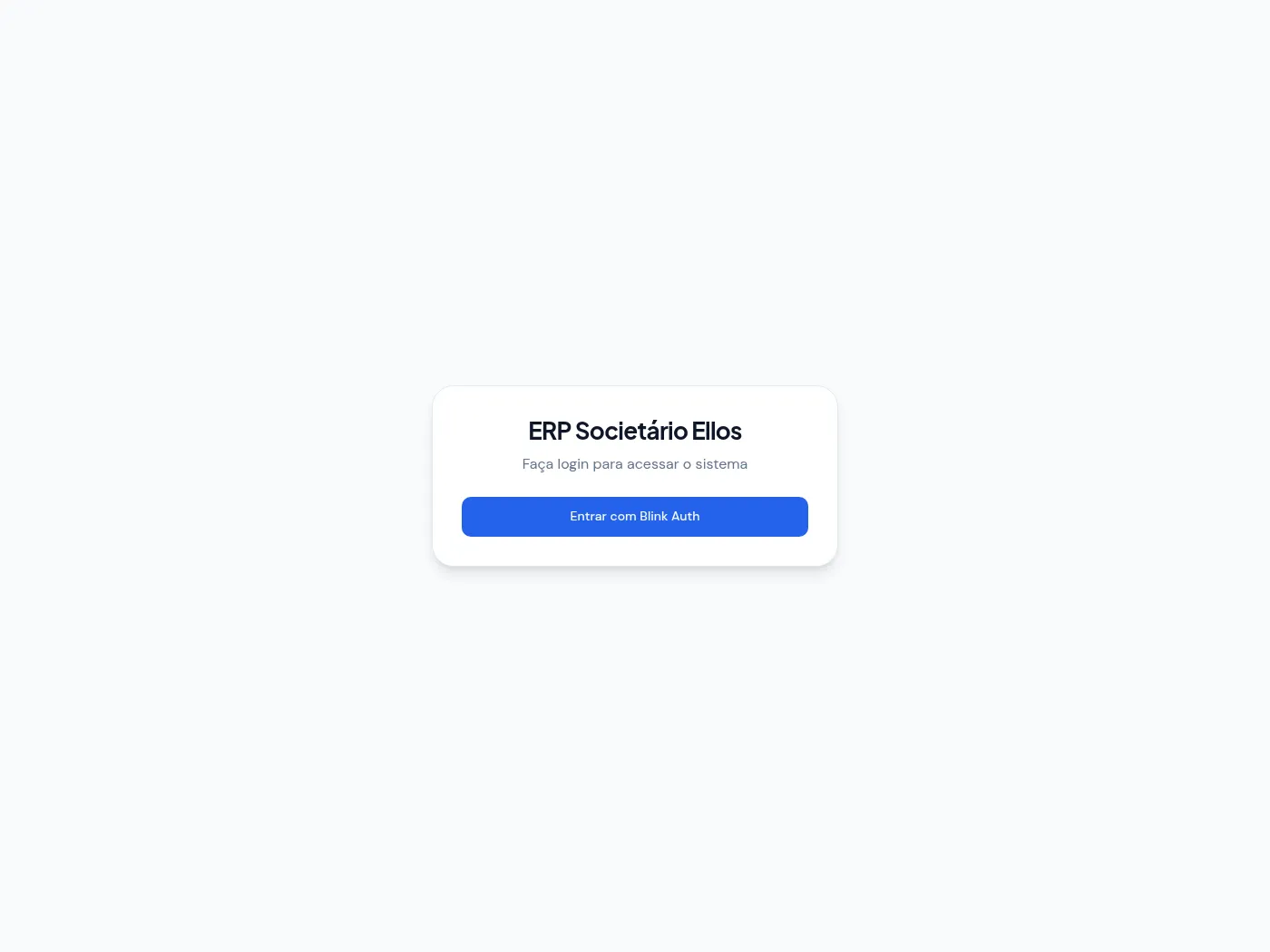 ERP Societário Ellos