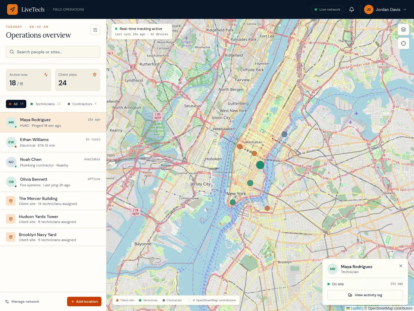 LiveTech Location Mapper