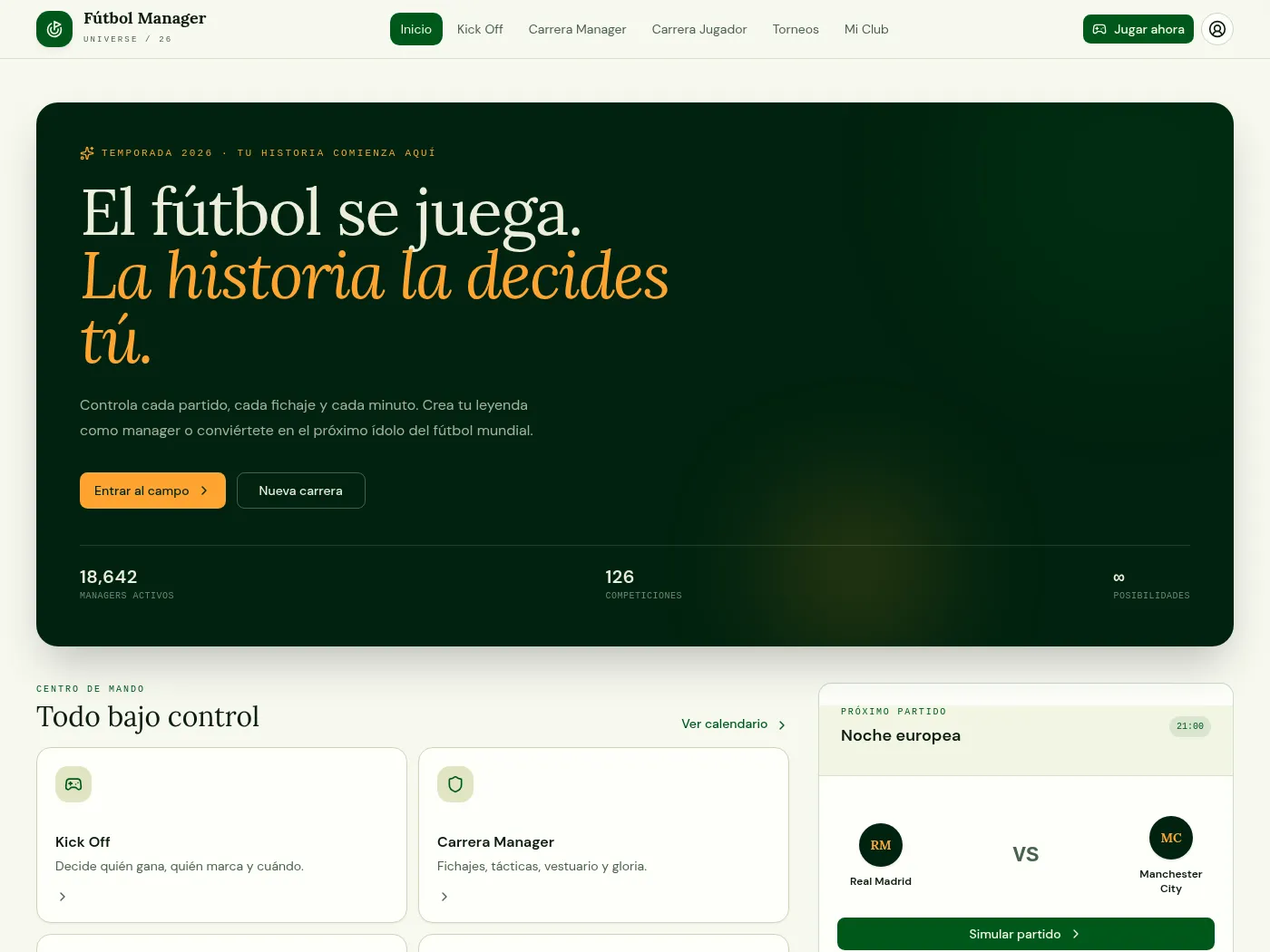 Futbol Manager Universe