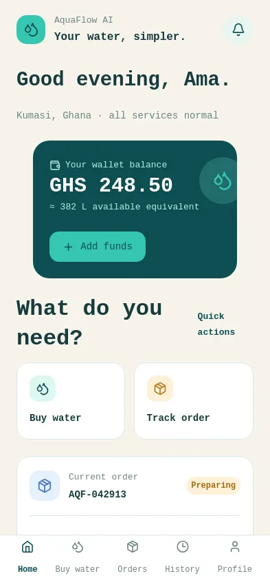 AquaFlow AI Mobile