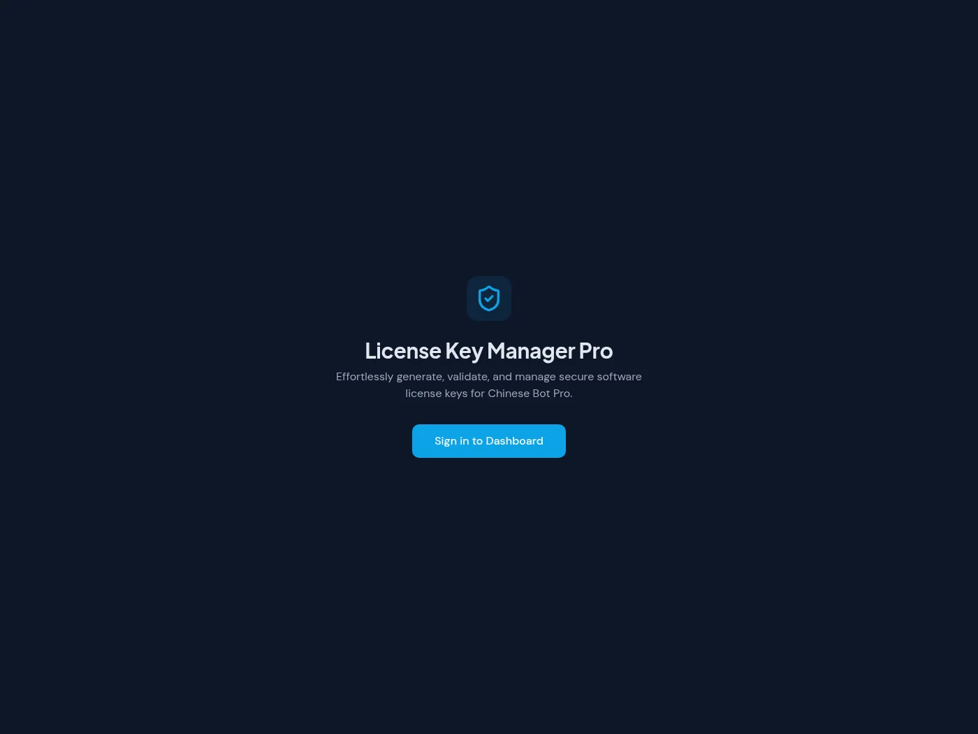 License Key Manager Pro