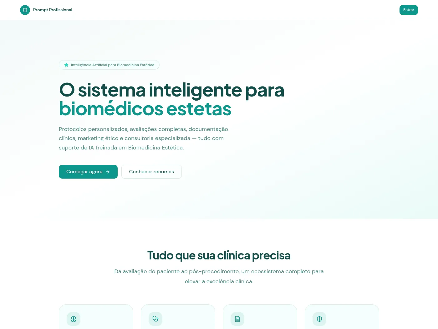 Prompt Profissional Estética