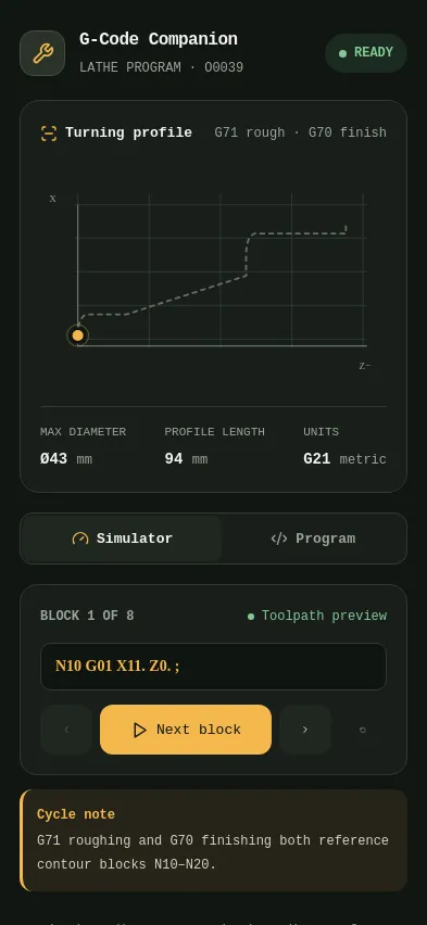 G-Code CNC Companion
