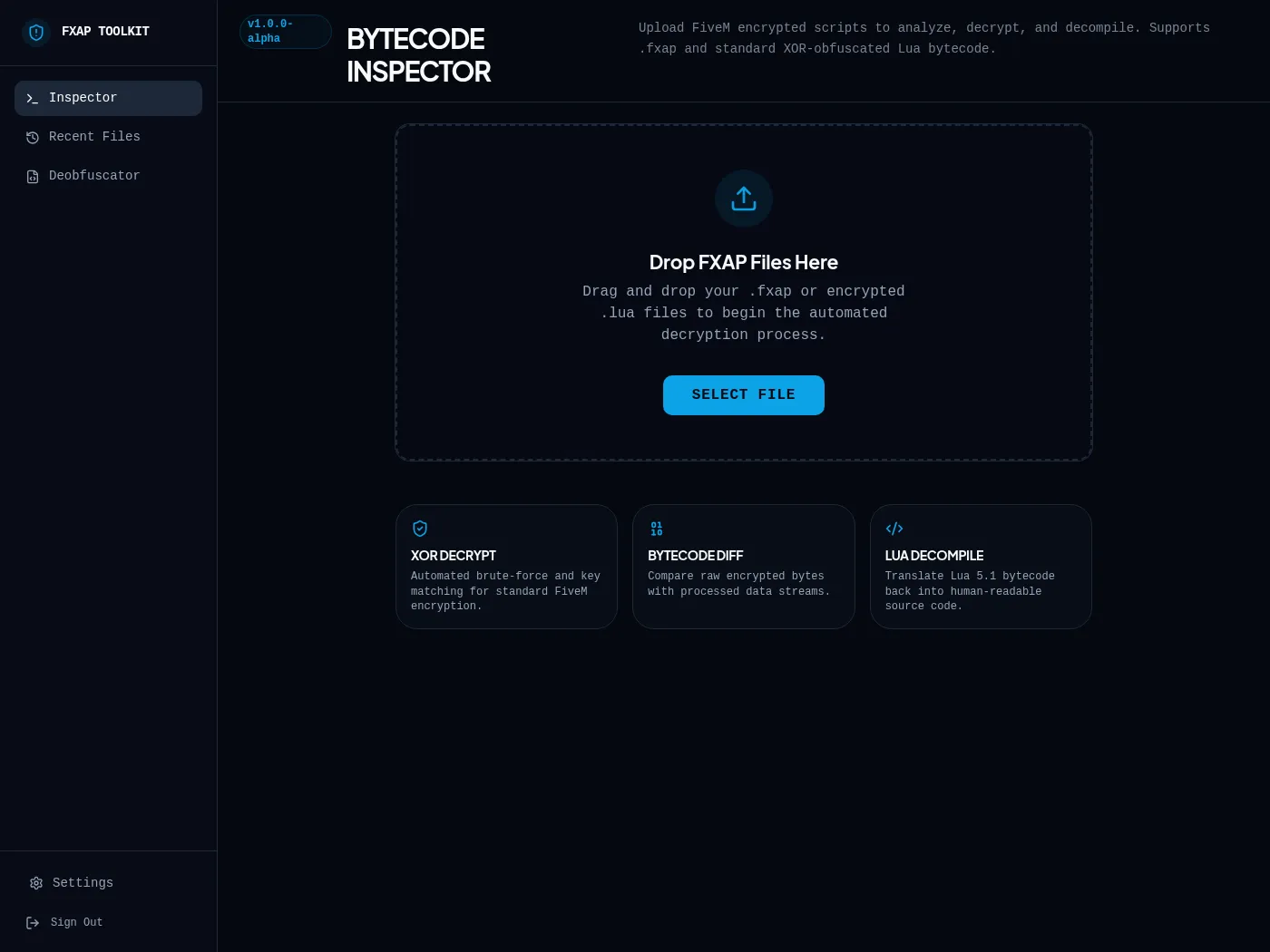 FiveM FXAP Decryptor Toolkit