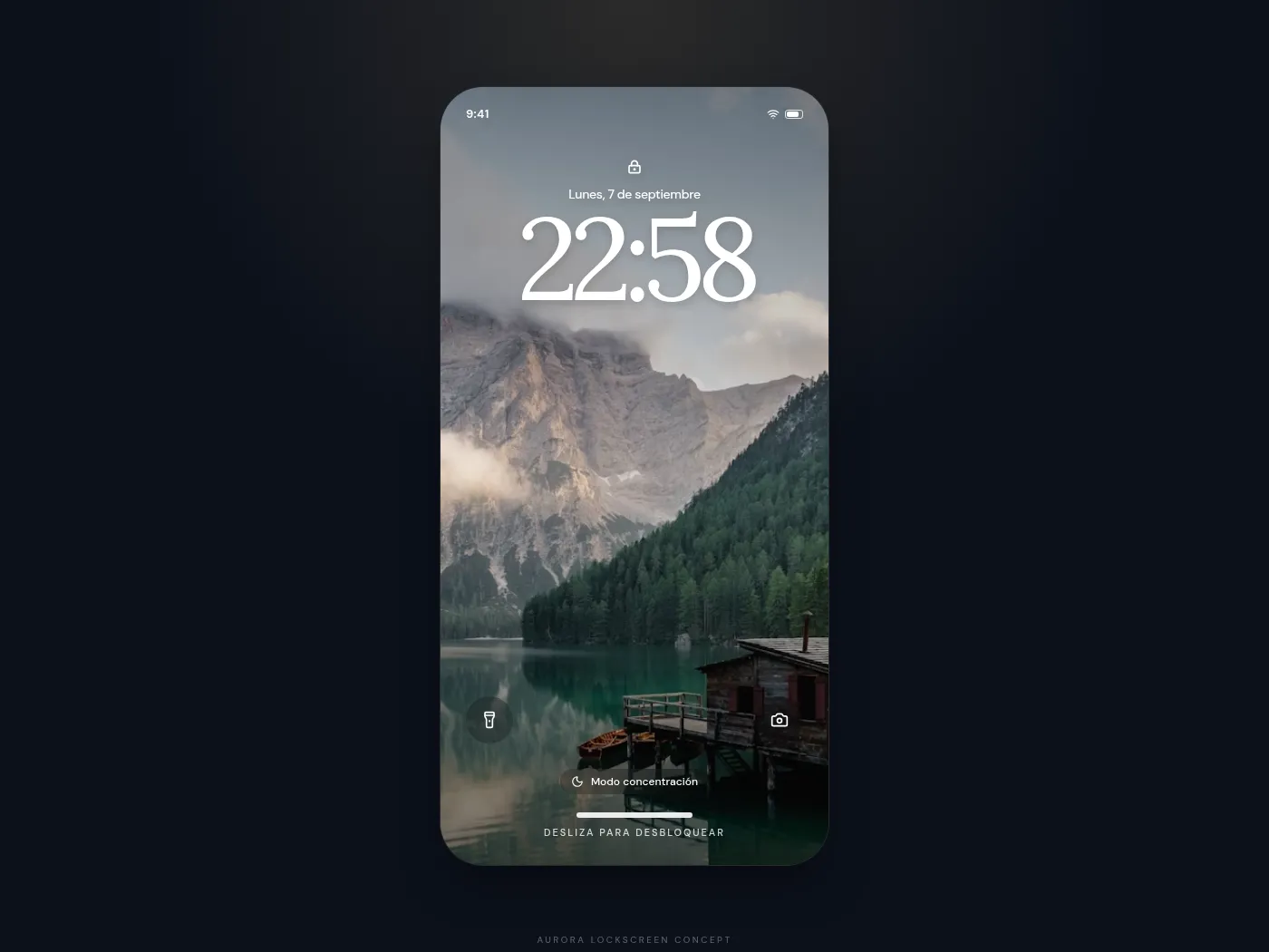 iPhone Lock Screen Clone