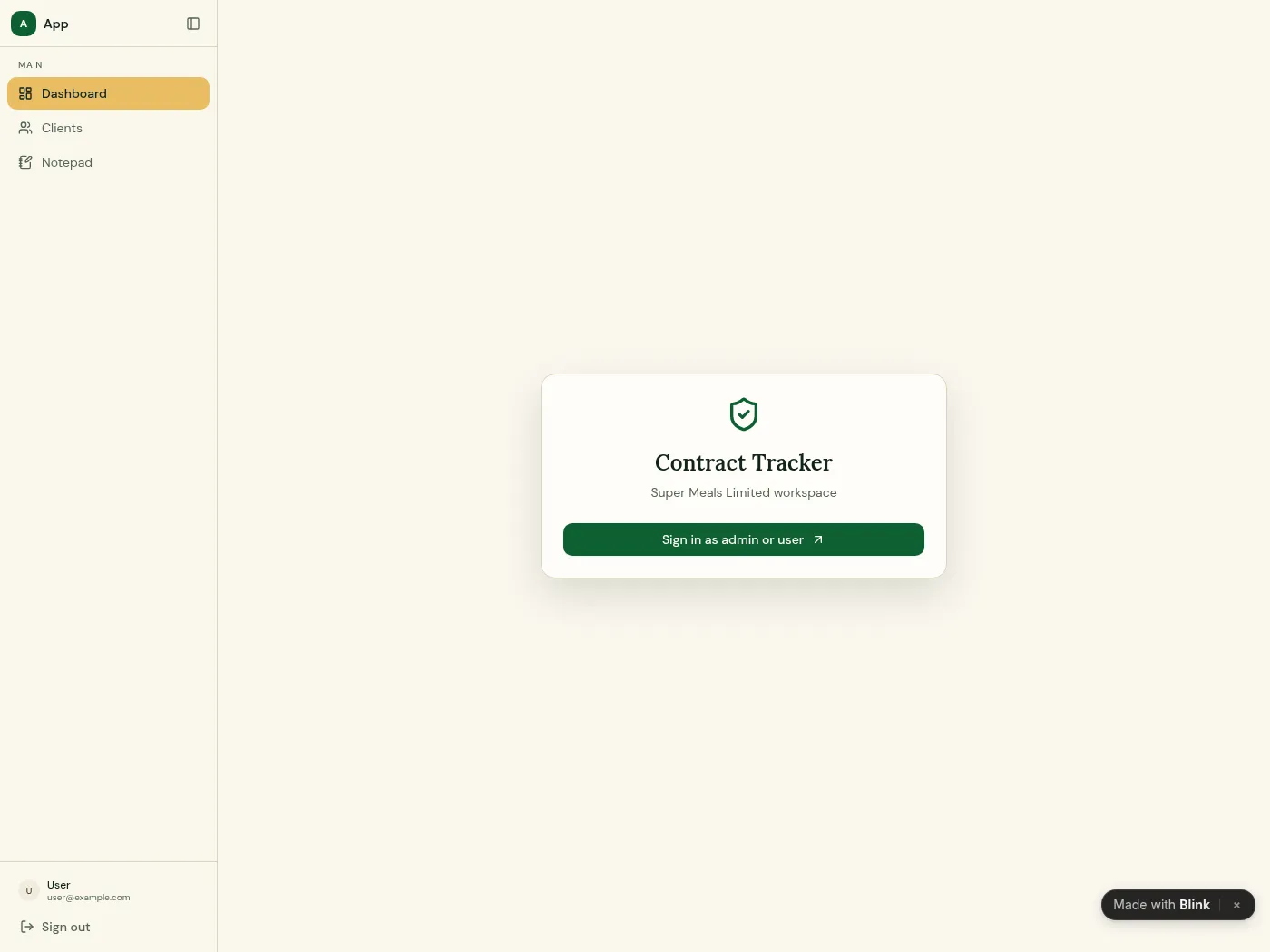 Contract Tracker Plus