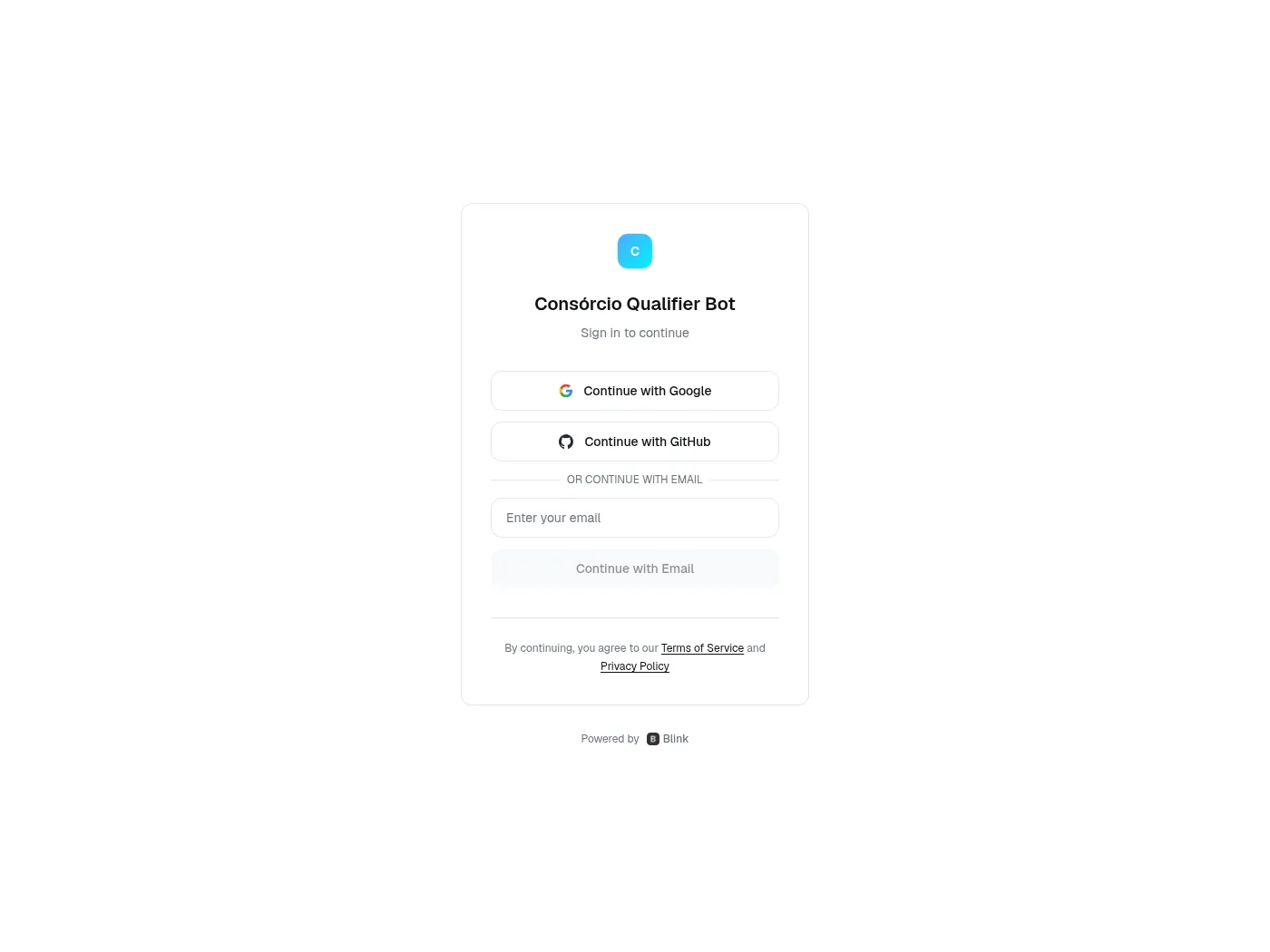 Consórcio Qualifier Bot