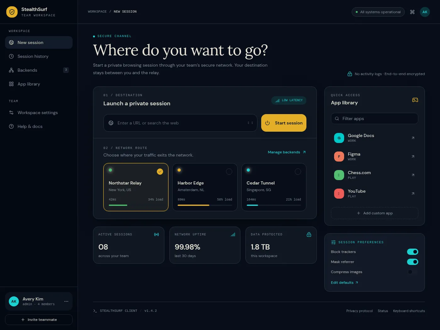 StealthSurf Proxy Hub