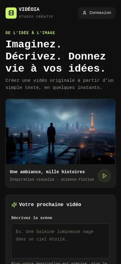 VidéoIA Créateur