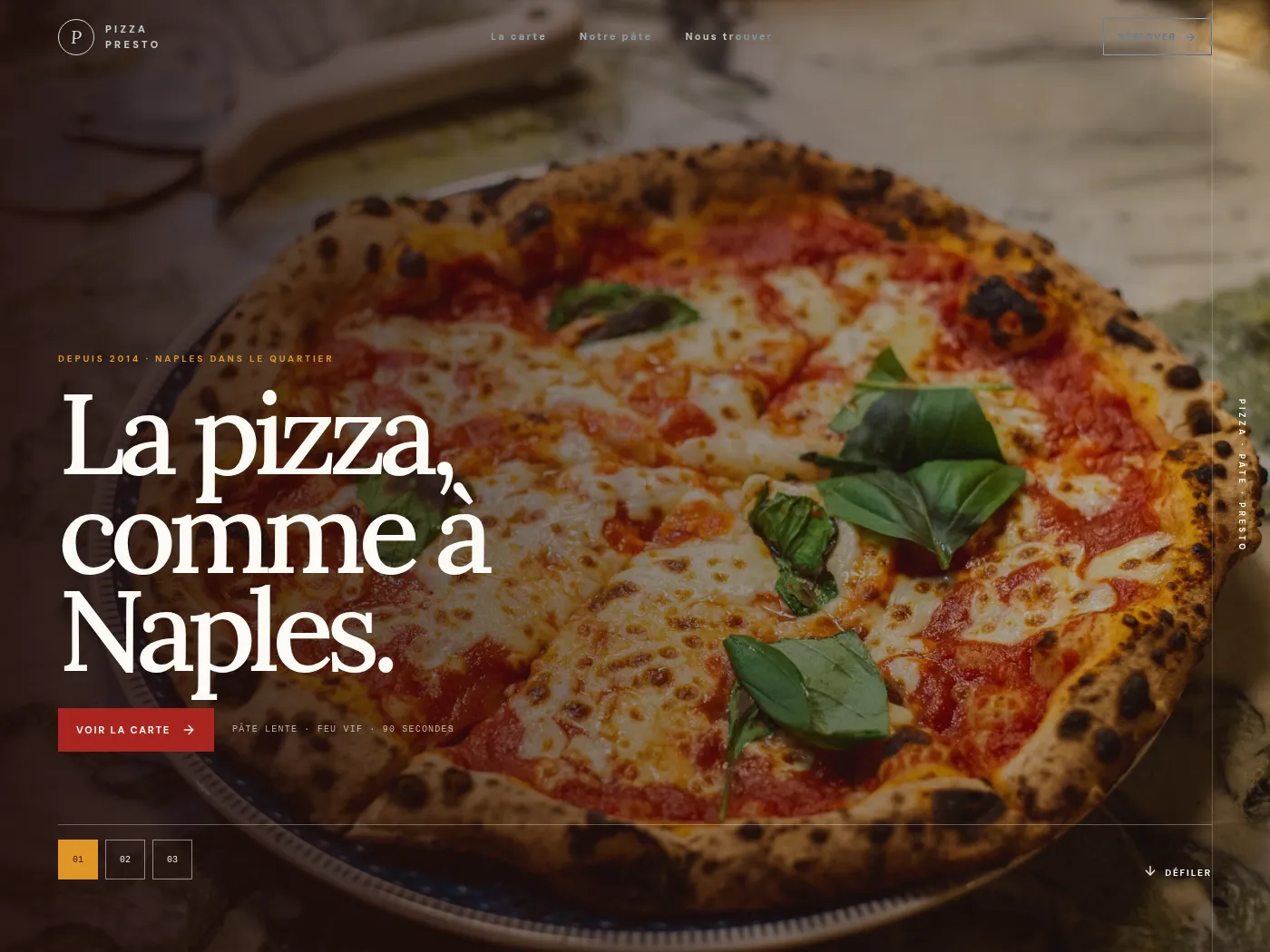 Pizzeria Pro Website