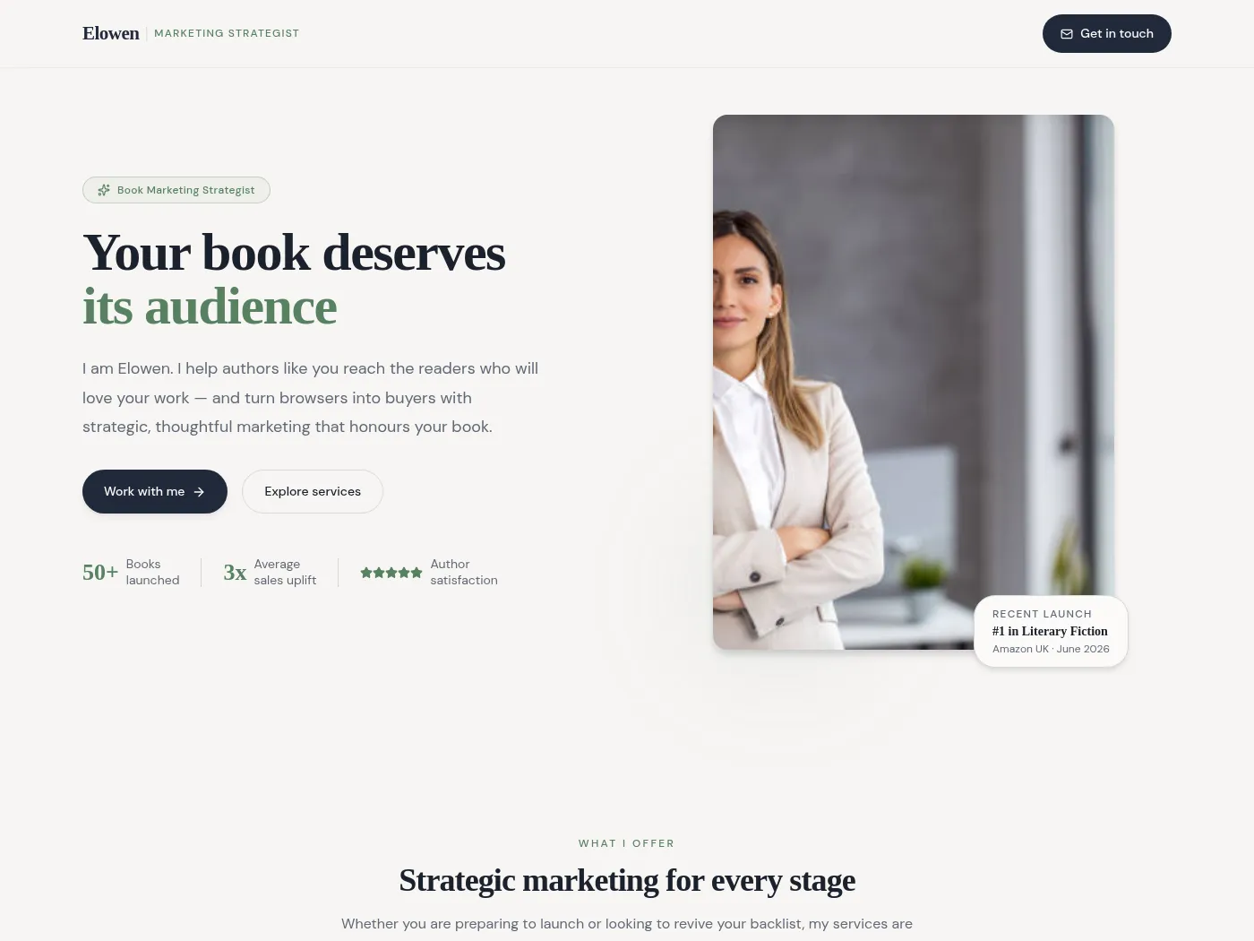 Elowen Book Marketing
