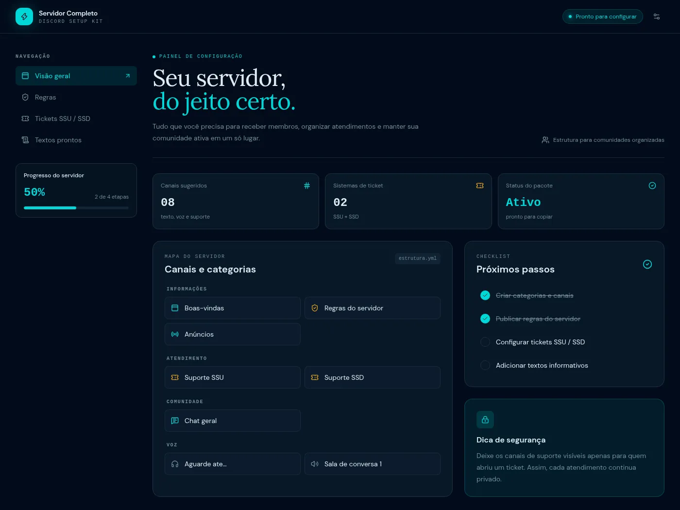 Servidor Completo Discord