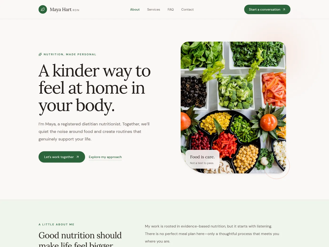 NutriProfile Website