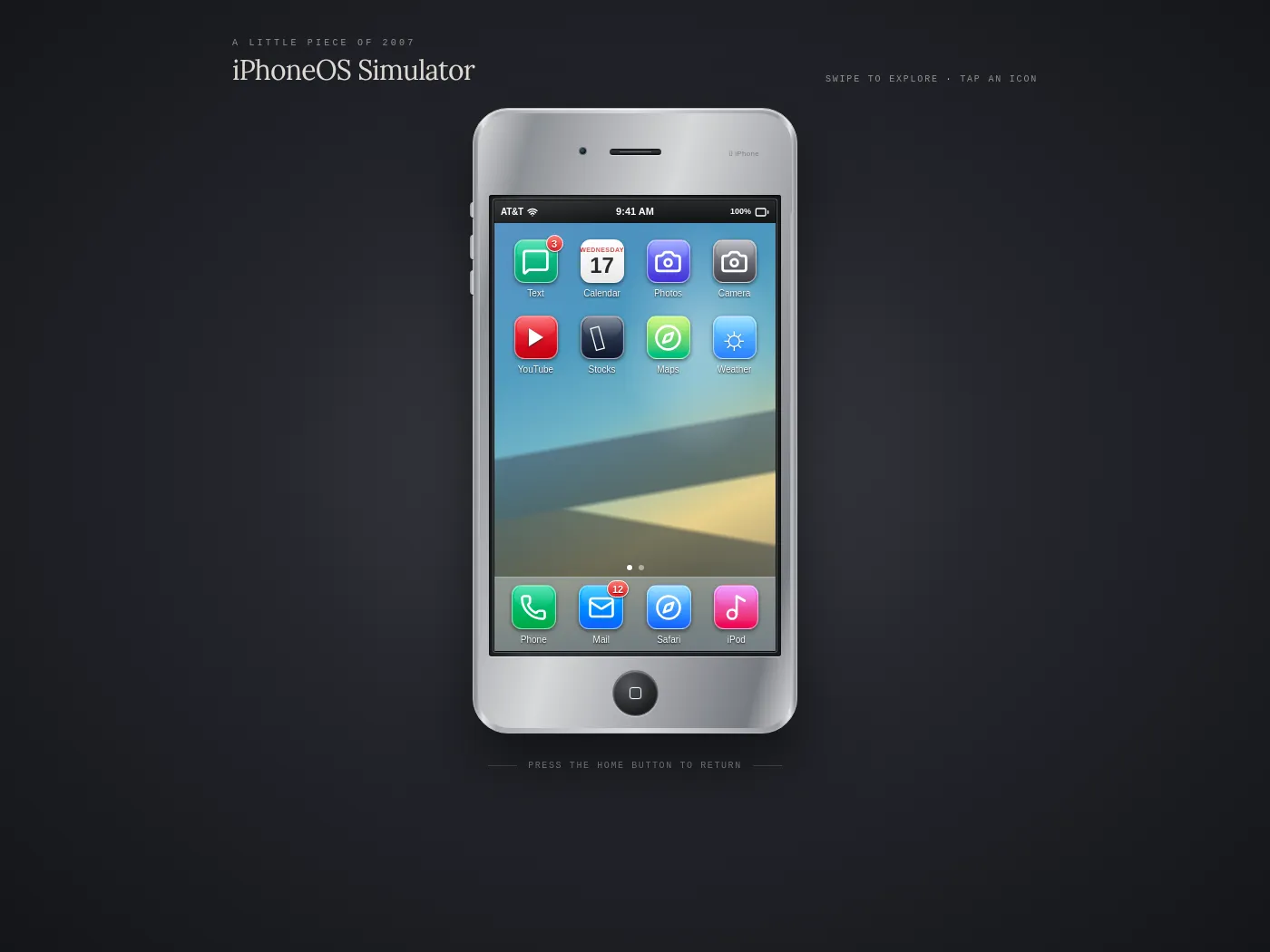 Classic iPhoneOS Simulator