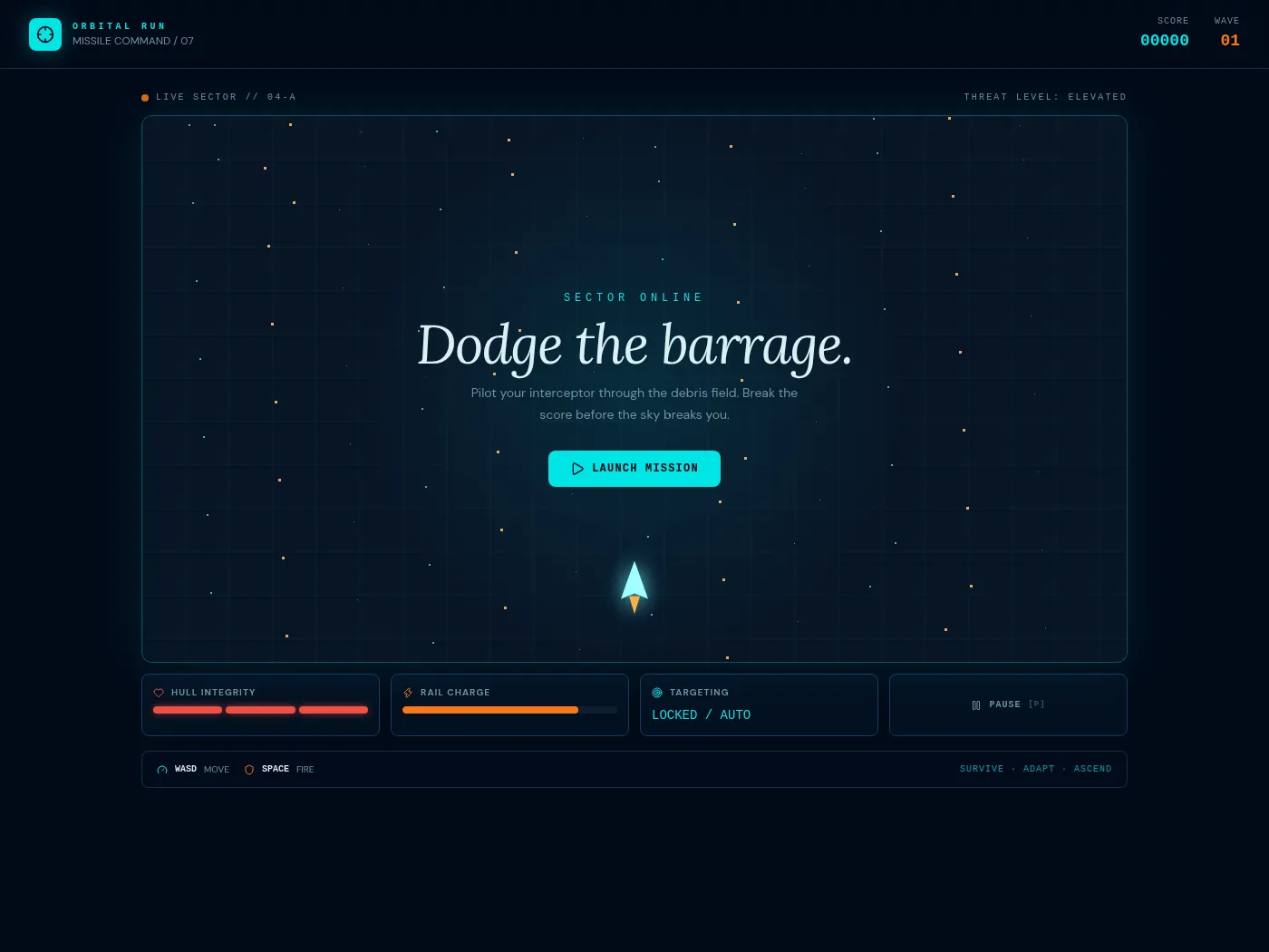 Missile Game Builder