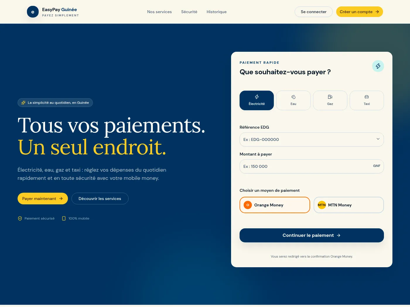 EasyPay Guinée