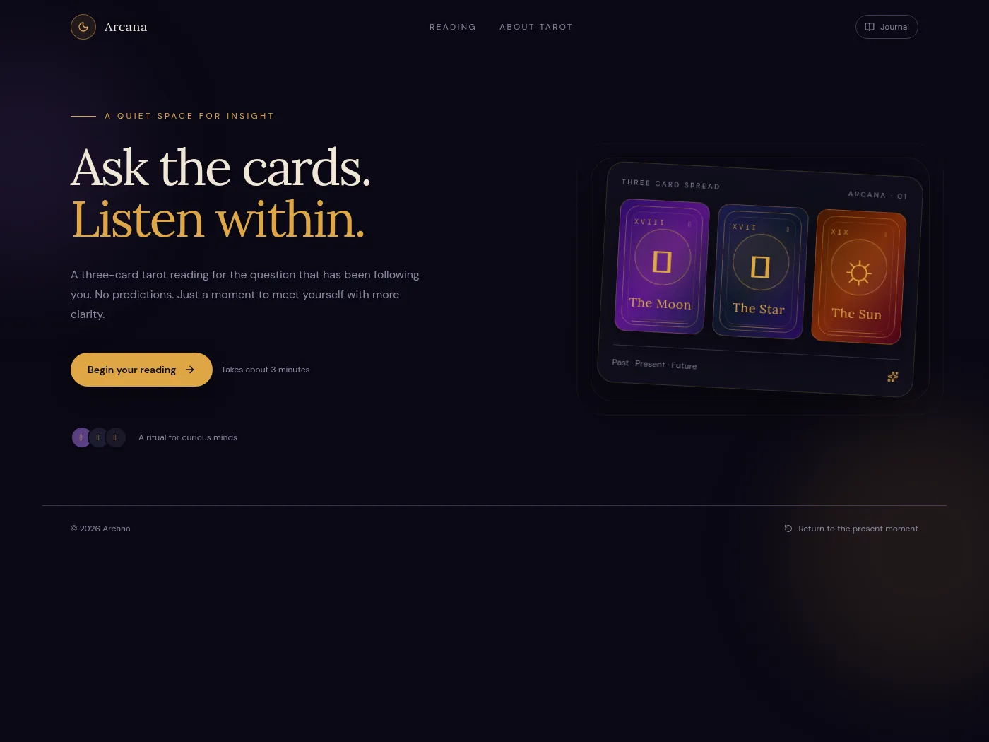 Tarot Insight App