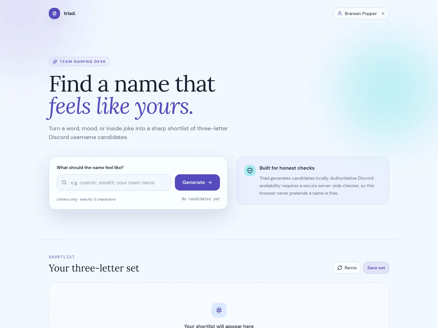Discord Username Finder