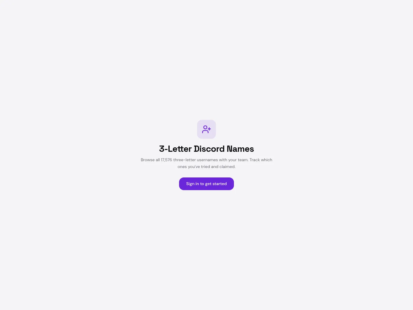 Discord Name Finder