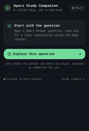 Sparx AI Study Assistant