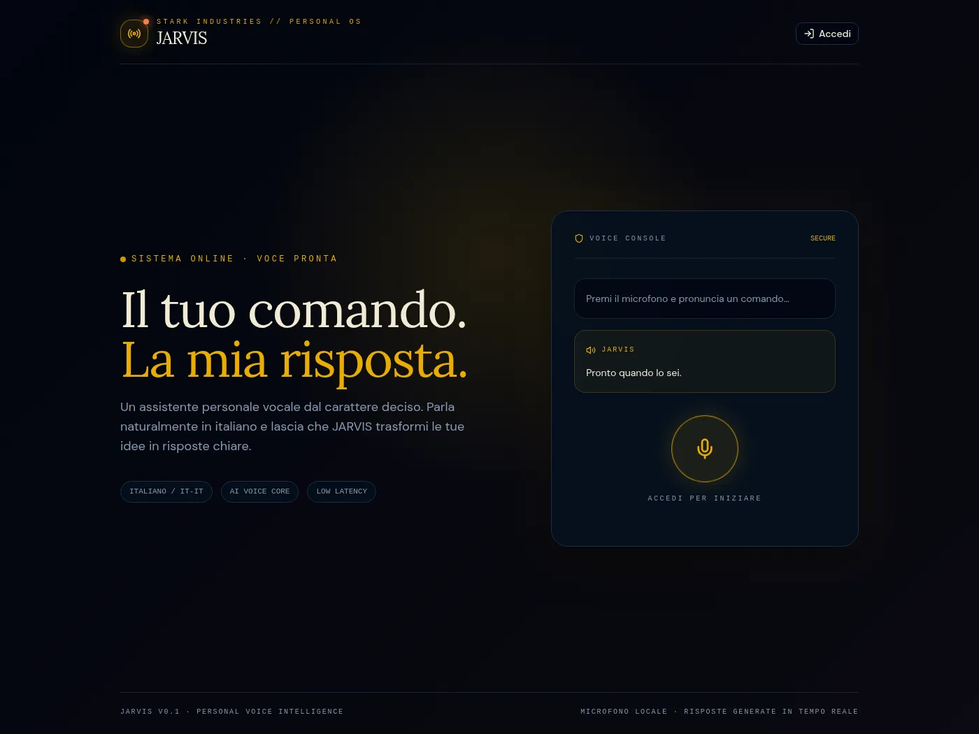 Jarvis Voice Assistant