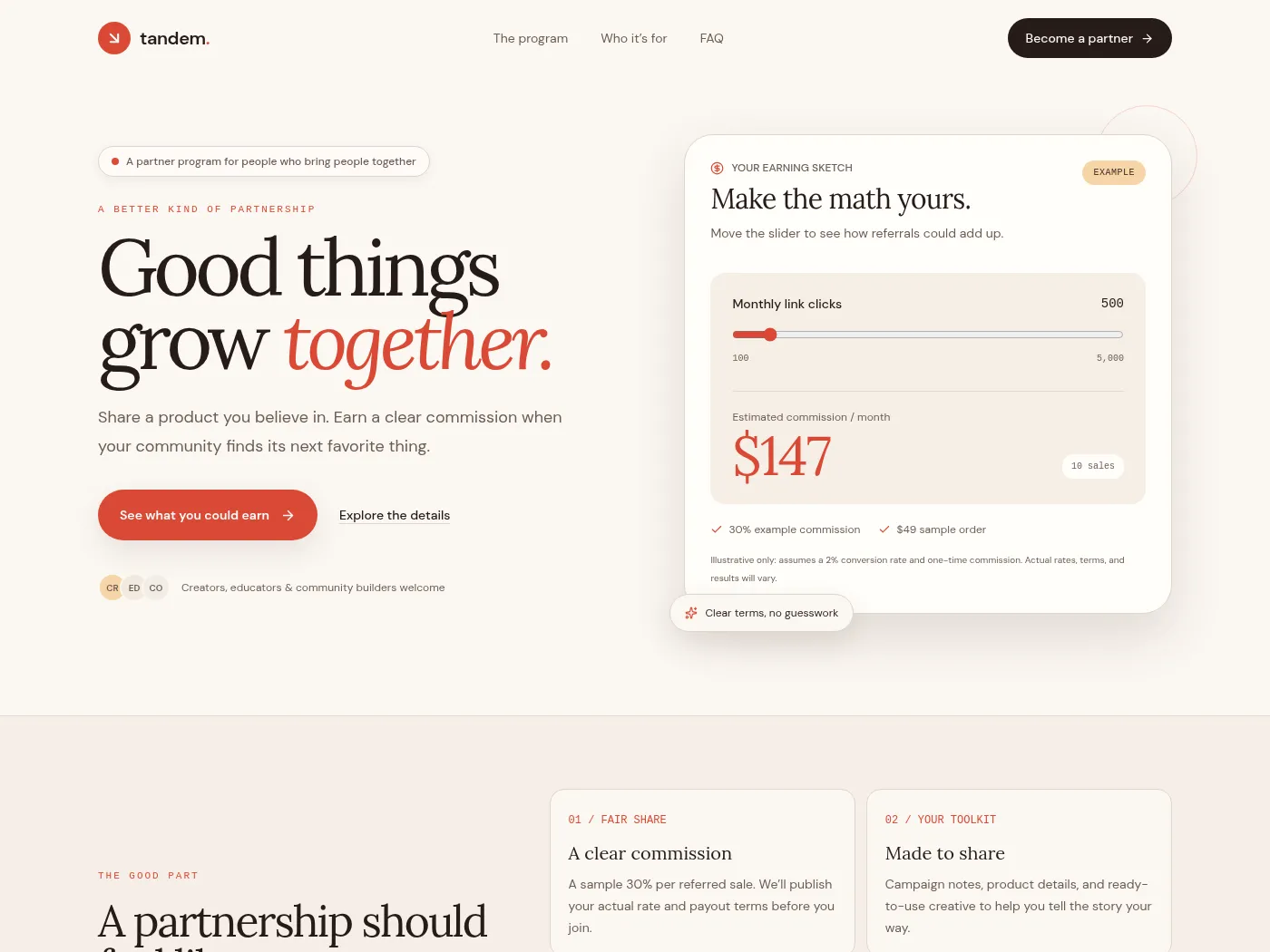 Cakto Affiliate Landing