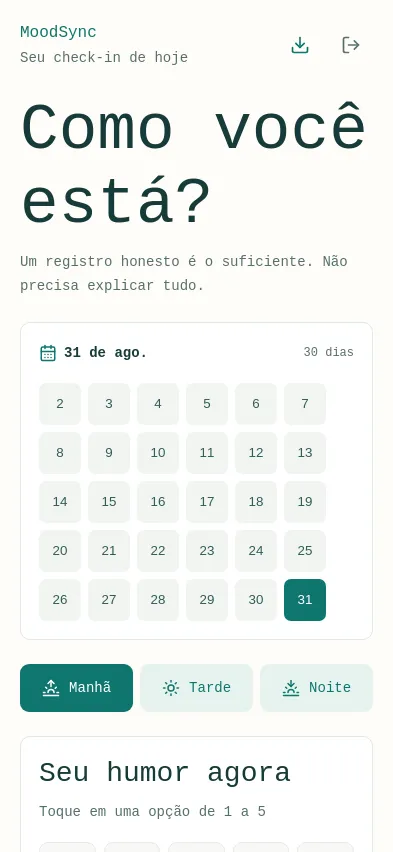 MoodSync Tracker