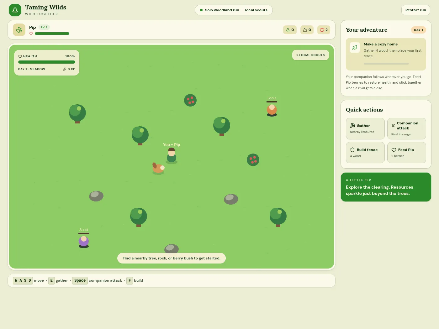 Taming.io Clone