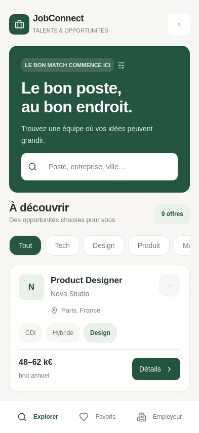 JobConnect Mobile