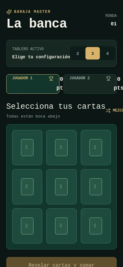 Baraja Master Game